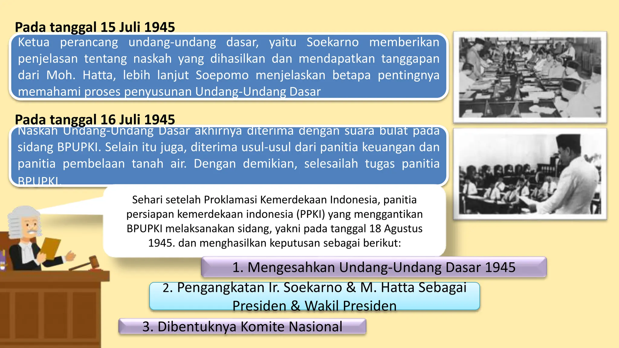 Ppt Perumusan Dan Pengesahan Uud Nri 1945pptx 