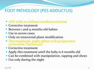 Ppt (pes adductus) | PPTX | Physical Therapy | Wellness