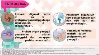 PPT urogin PESSARIUM osce unas bagaimana | PPTX