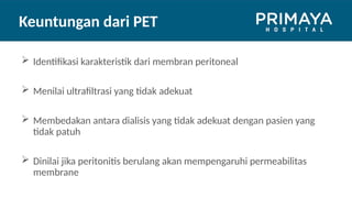 PPT OERITONEAL EQUILIBRIUM TEST(PET )CAPD.pptx