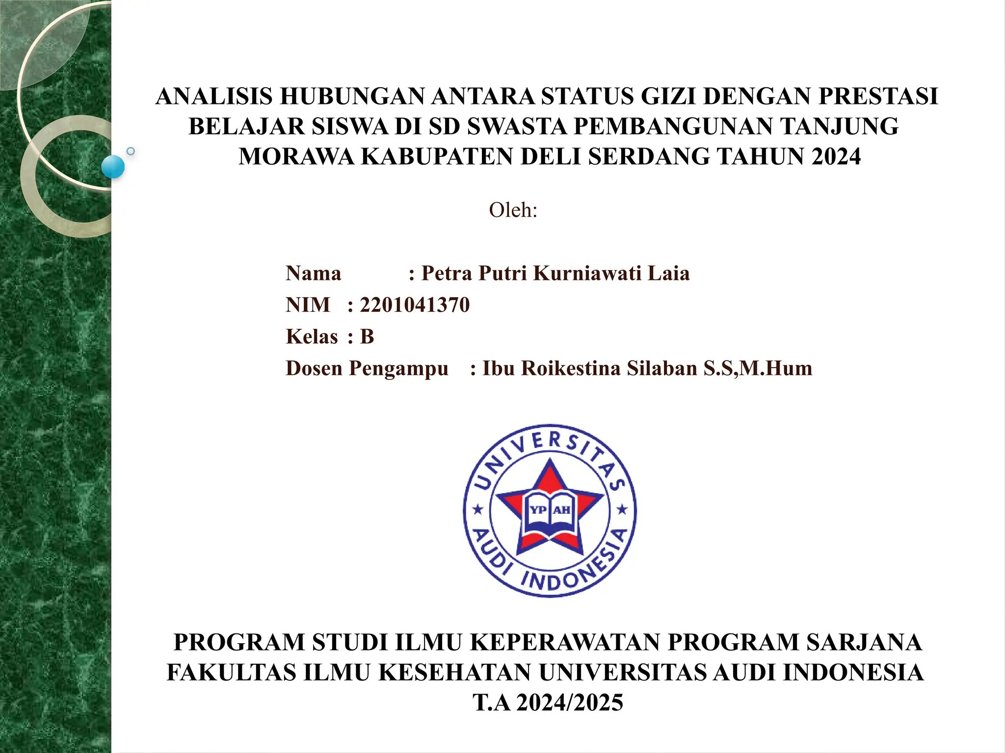 PPT PETRA FIX PRESE12345678910NTASI.pptx