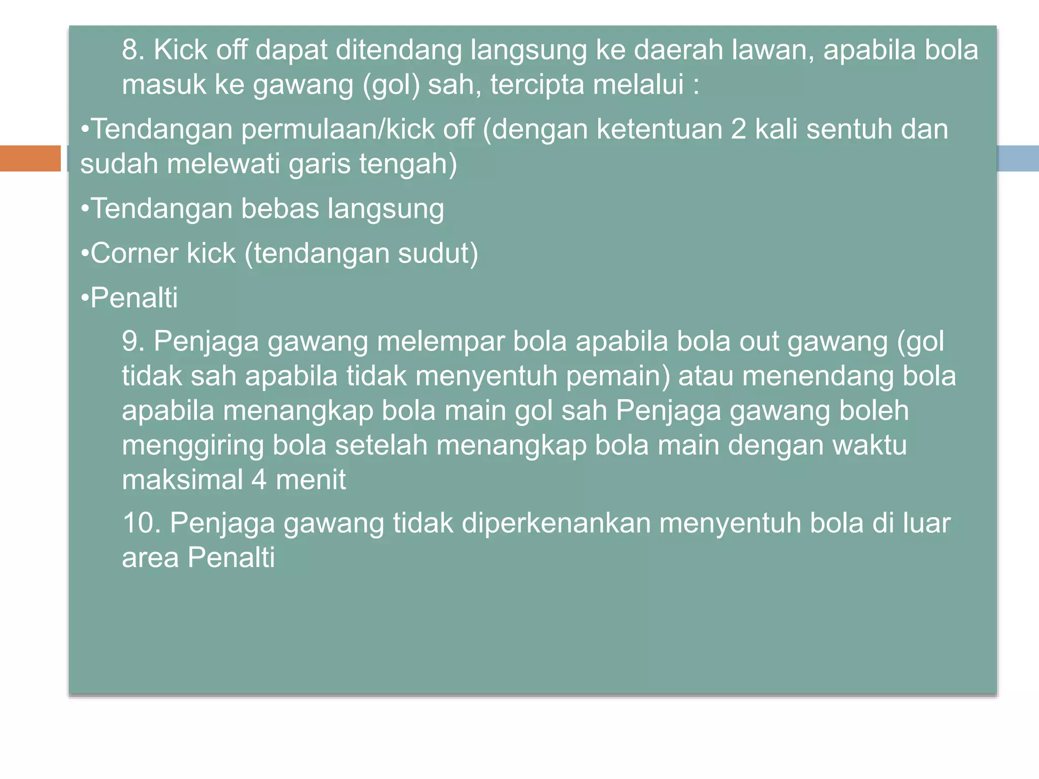 PPT PETUNJUK PELAKSANAAN DAN PERATURAN TEKNIS FUTSAL.pptx
