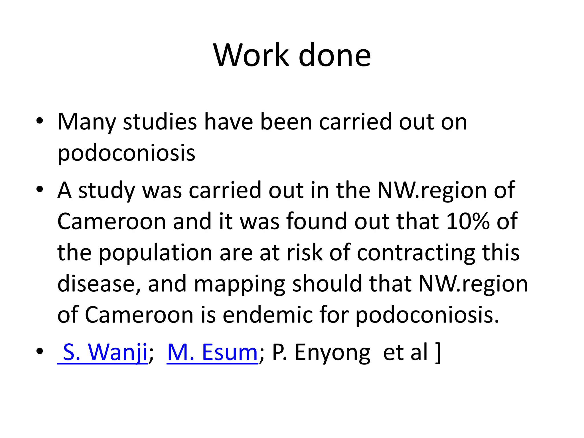 Podoconiosis, types and characteristics..pptx