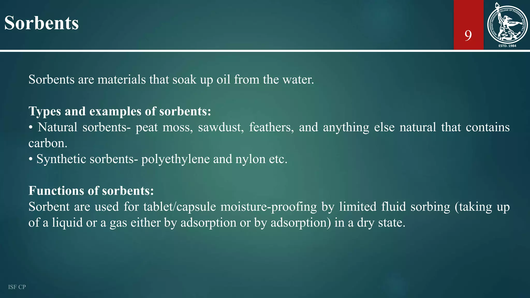 Pharmaceutical Additives | PPTX