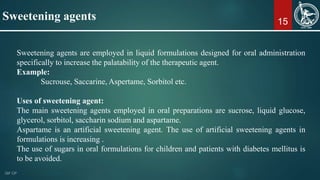 Pharmaceutical Additives | PPTX