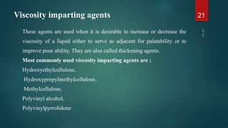 Pharmaceutical Additives | PPTX