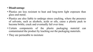 Pharmaceutical packaging technology | PDF