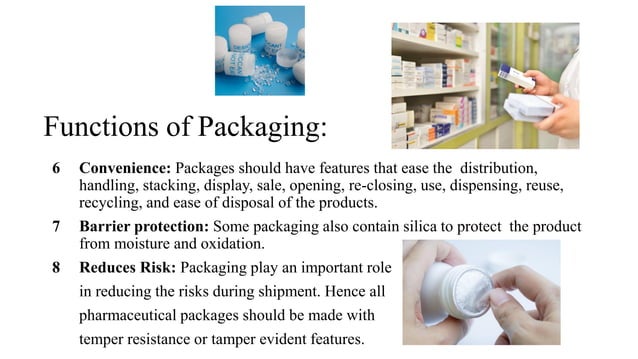 Pharmaceutical packaging technology | PPT