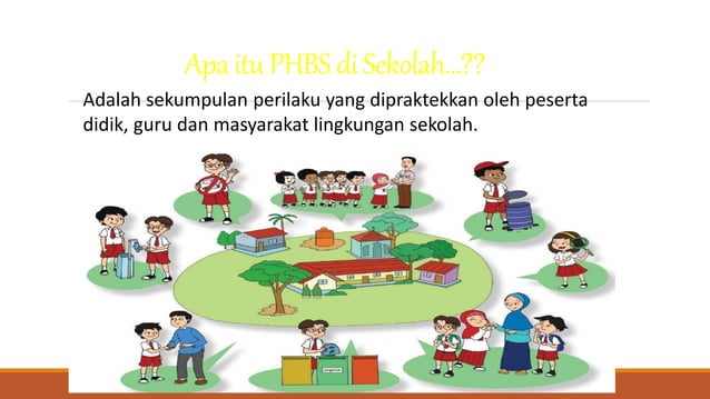 MATERI PERILAKU HIDUP BERSIH DAN SEHAT (PHBS) | PPTX