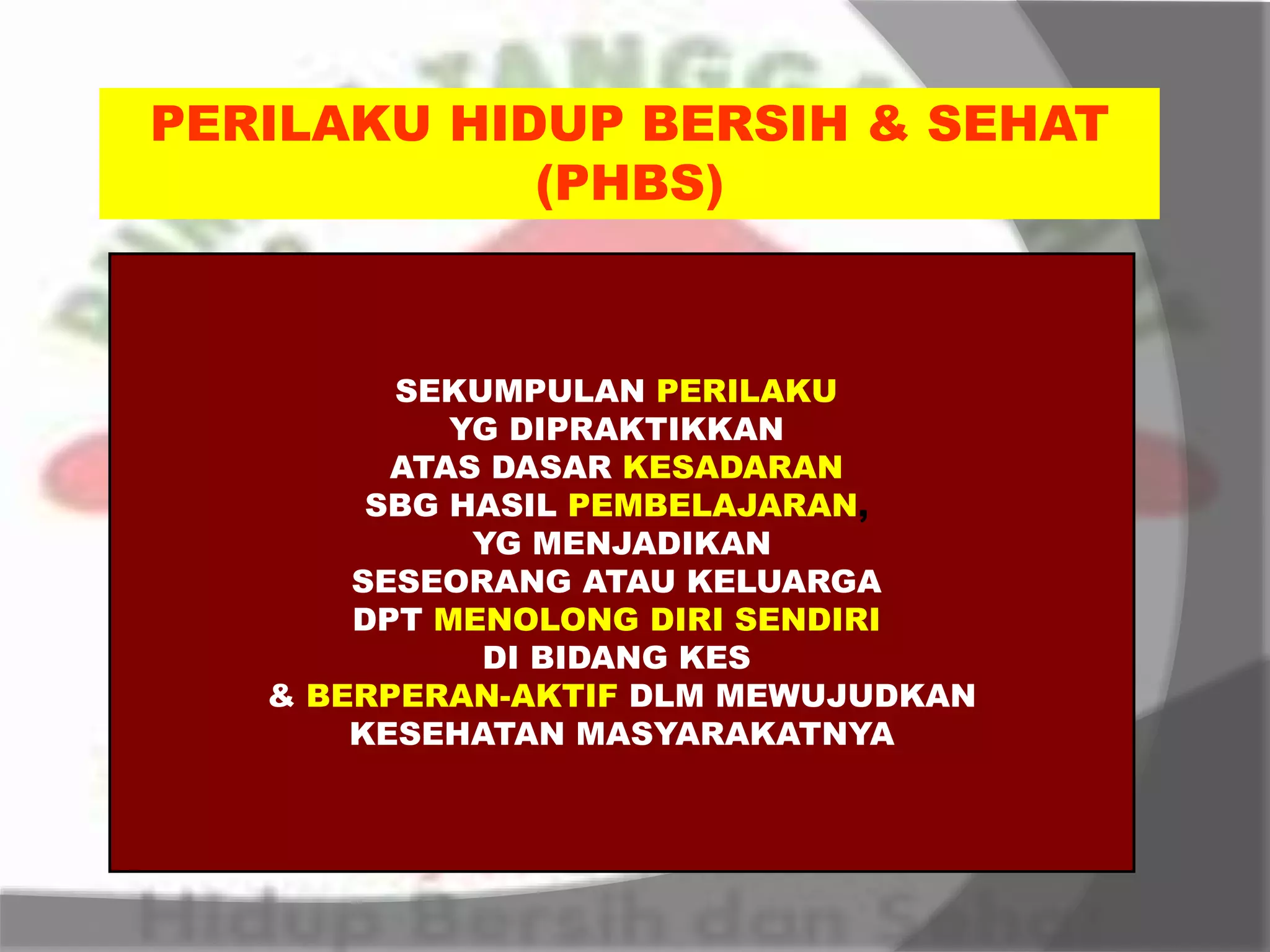 Ppt phbs r tpptx | PPTX