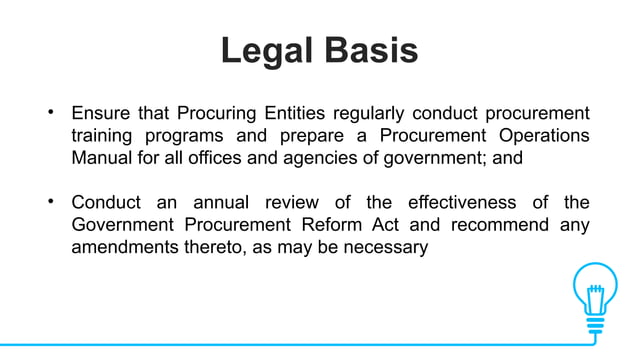 Power Point for PhilGEPS Orientation for Secondary and Elementary ...