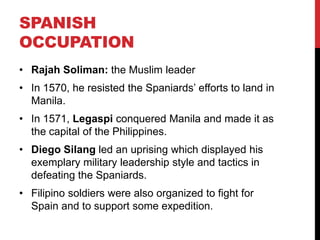 Philippine Military History | PPTX