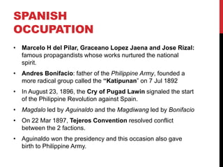 Philippine Military History | PPTX