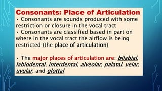 PPT PHONETICS(Place of Articulation).pptx