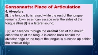 PPT PHONETICS(Place of Articulation).pptx