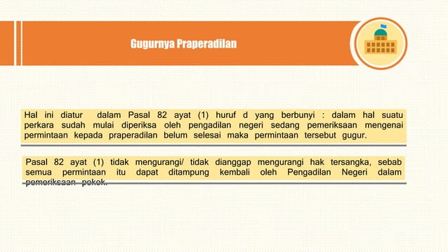 PPT HUKUM PIDANA - Pra peradilan Di Indonesia | PPTX