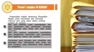 PPT HUKUM PIDANA - Pra peradilan Di Indonesia | PPTX