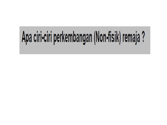 Ppt pik remaja | PDF