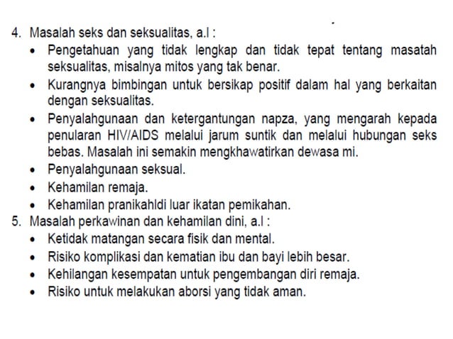 Ppt pik remaja | PDF