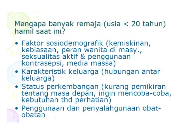 Ppt pik remaja | PDF