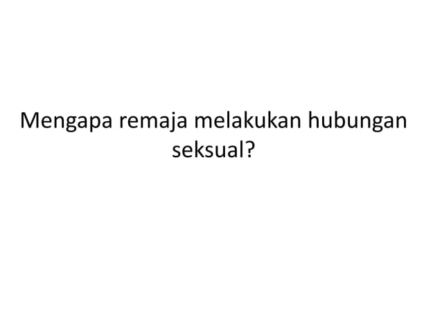 Ppt pik remaja | PDF