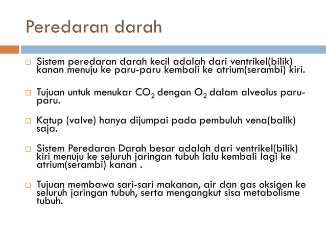 Ppt pik sistem peredaran | PPTX
