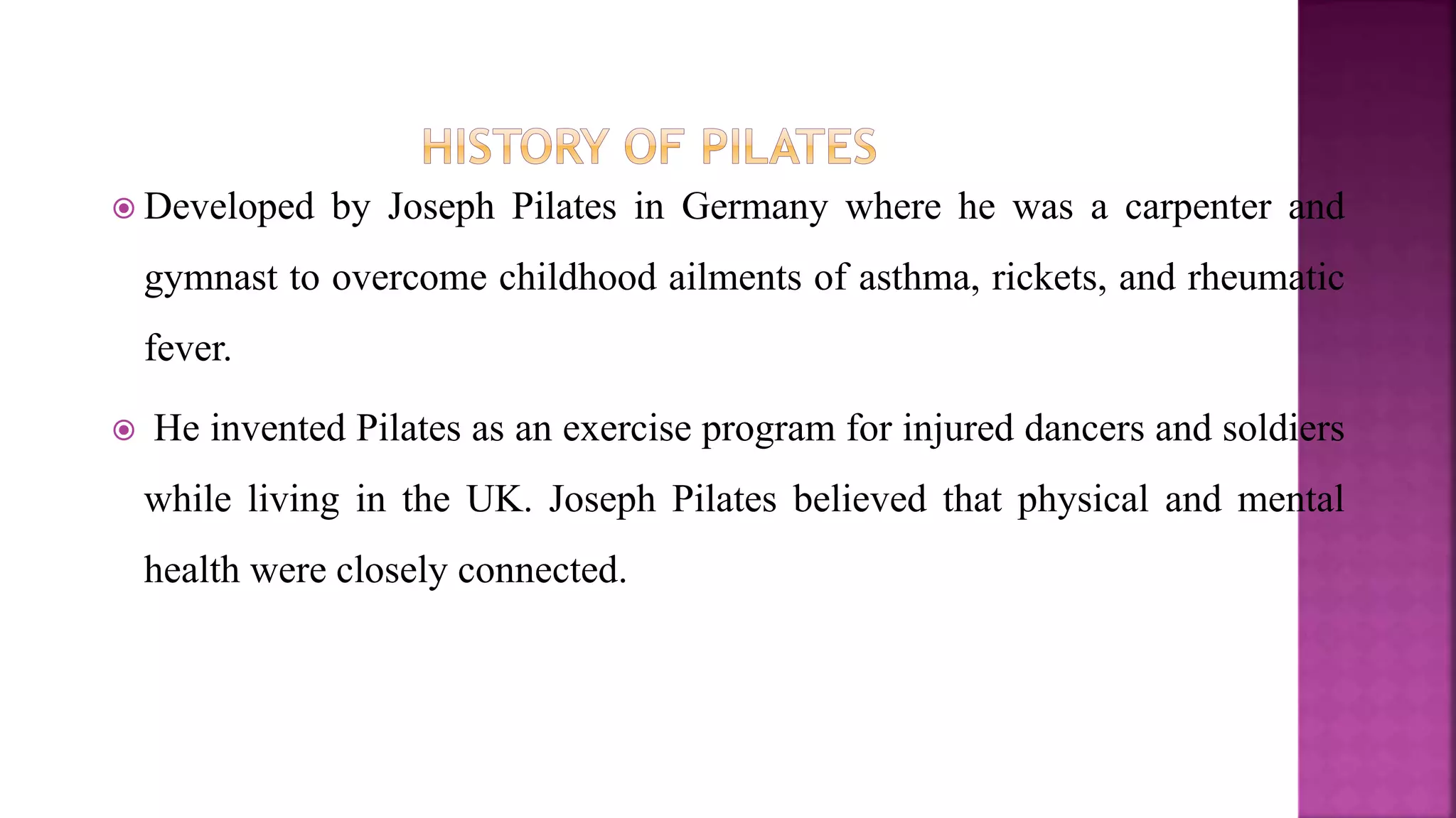 pilates | PPTX