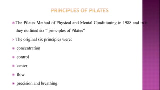 pilates | PPTX