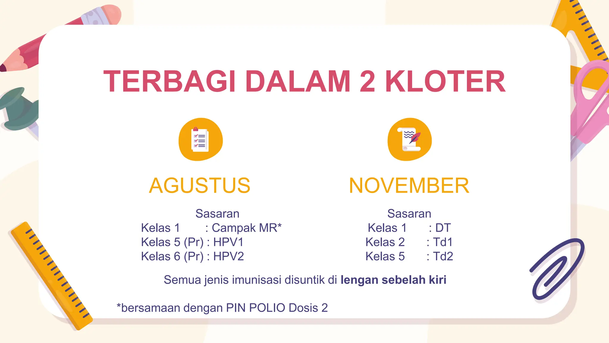 PPT PIN POLIO BIAS 2024 - JEJARING KADER | PPT