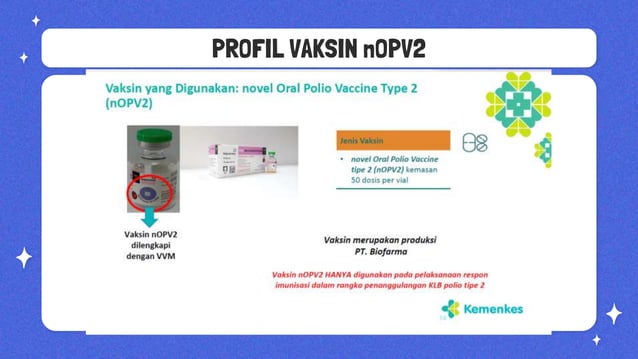 PPT PIN POLIO BIAS 2024 - JEJARING KADER | PPT