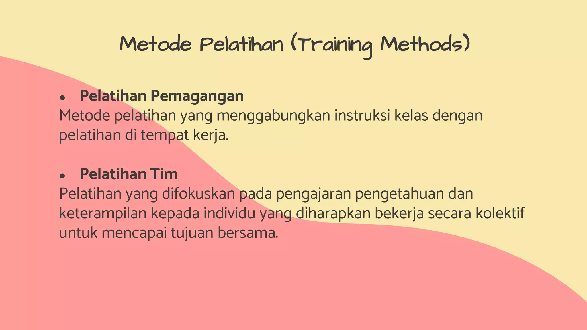 Training & Development | PPTX
