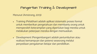 Training & Development | PPTX