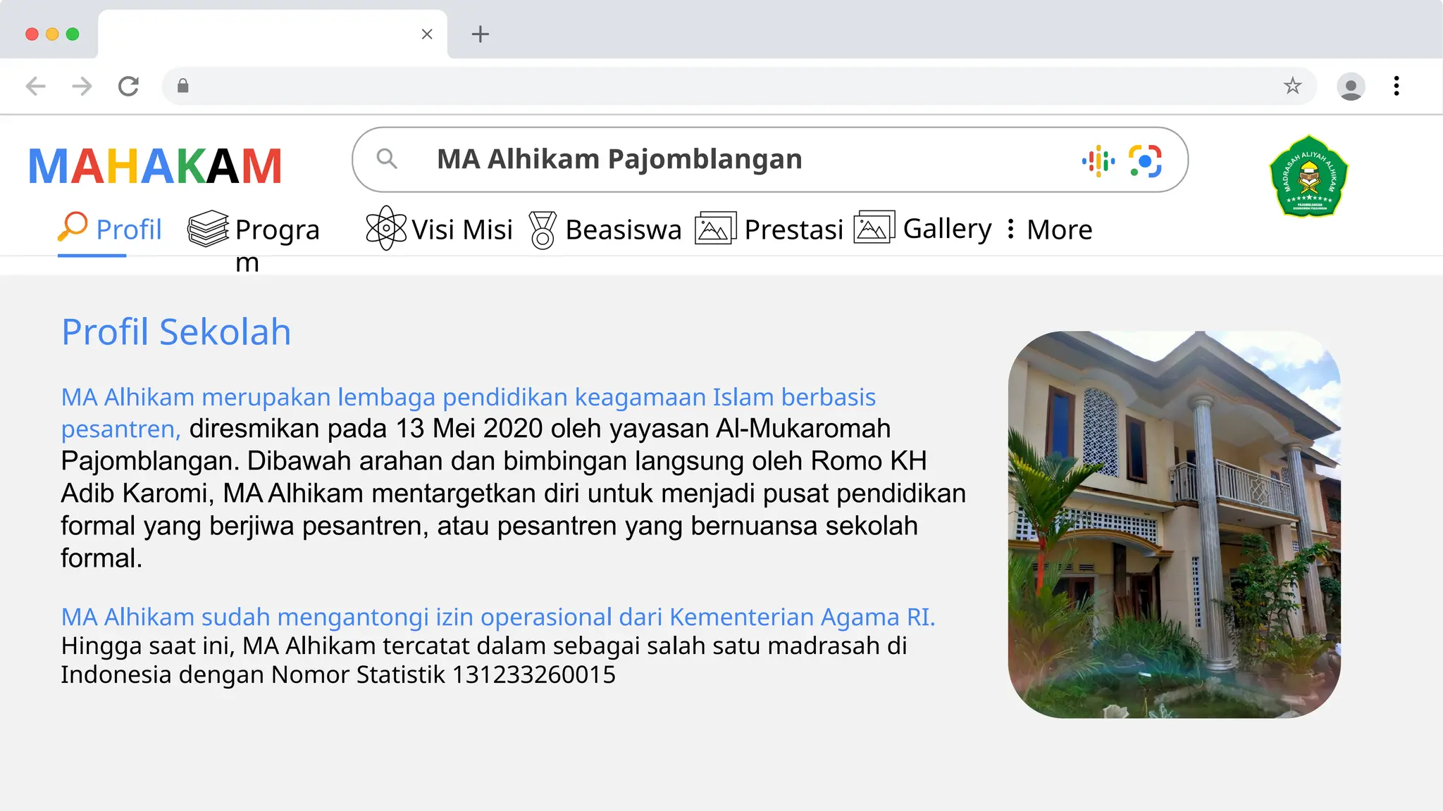 PPT PKKM MA ALHIKAM PAJOMBLANGAN PKKM 2024 | PPTX