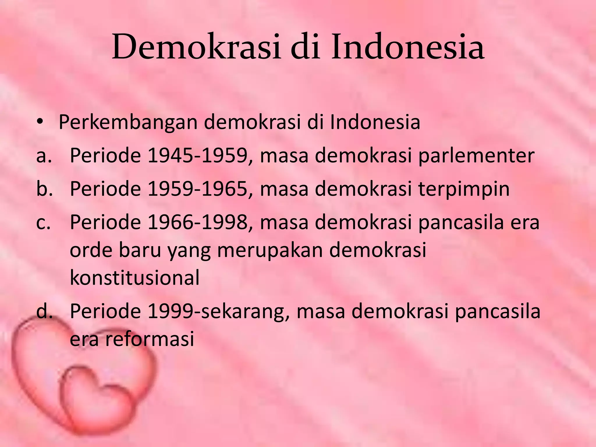 Ppt pkn demokrasi | PPTX