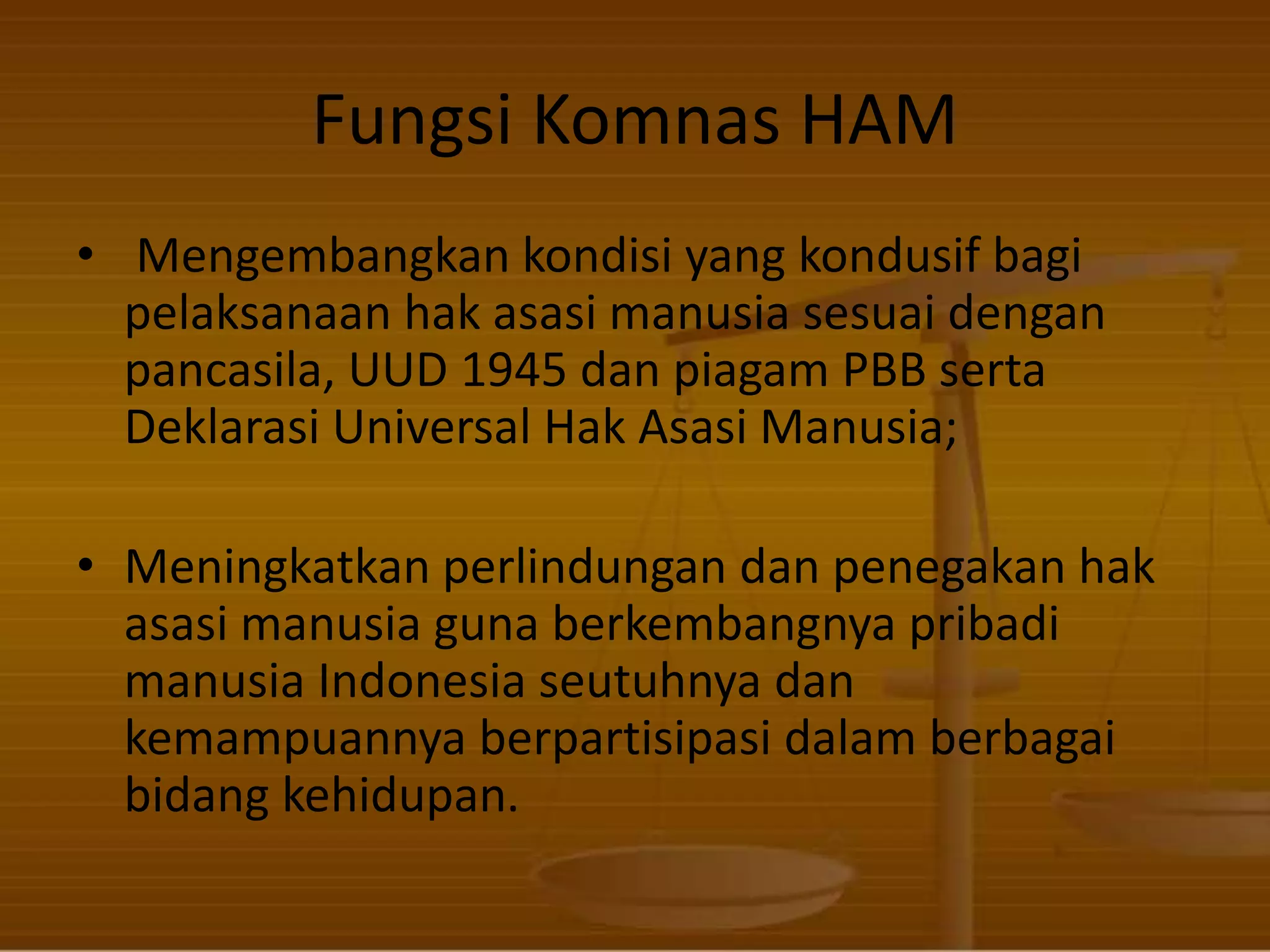 Hak Asasi Manusia (HAM) dan Rule Of Law | PPTX