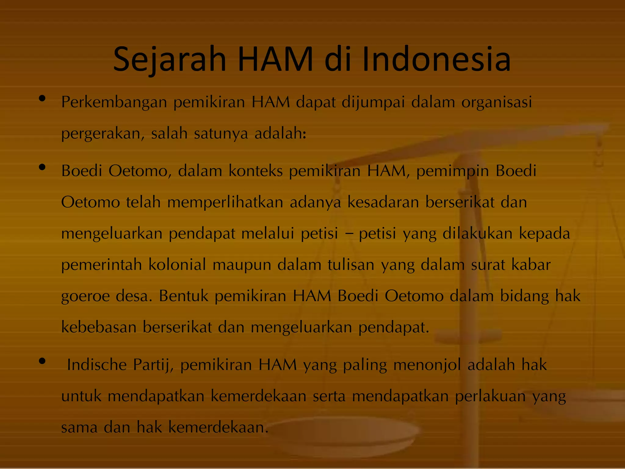 Hak Asasi Manusia (HAM) dan Rule Of Law | PPTX