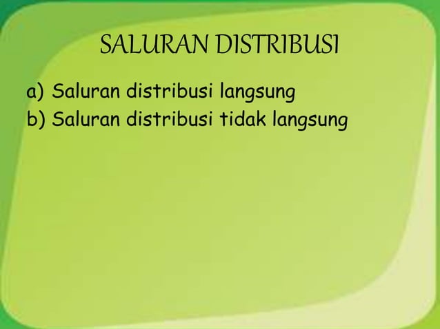 Ppt place(distribusi) | PPTX