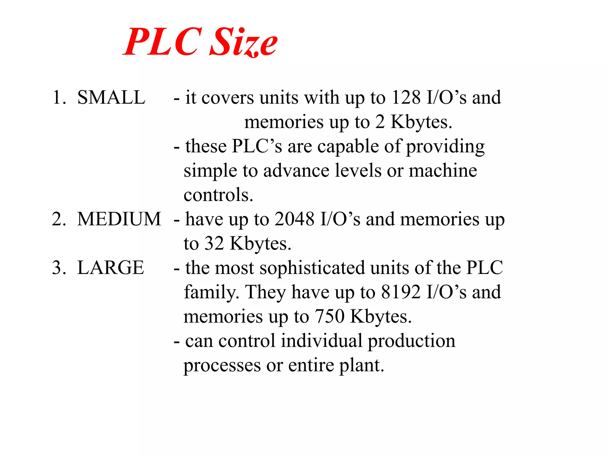 PLC Training | PPTX | Computing | Technology & Computing