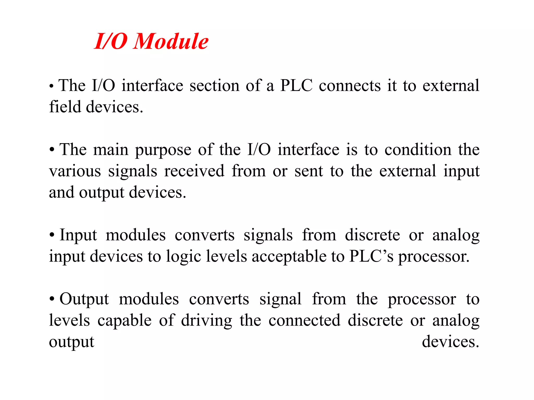 PLC Training | PPTX | Computing | Technology & Computing