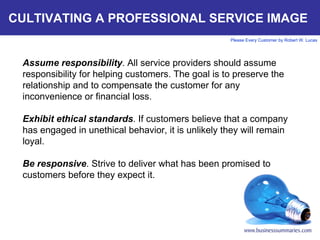 Please Every Customer | PPT