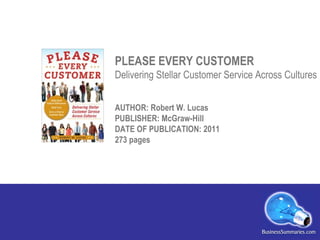 Please Every Customer | PPT