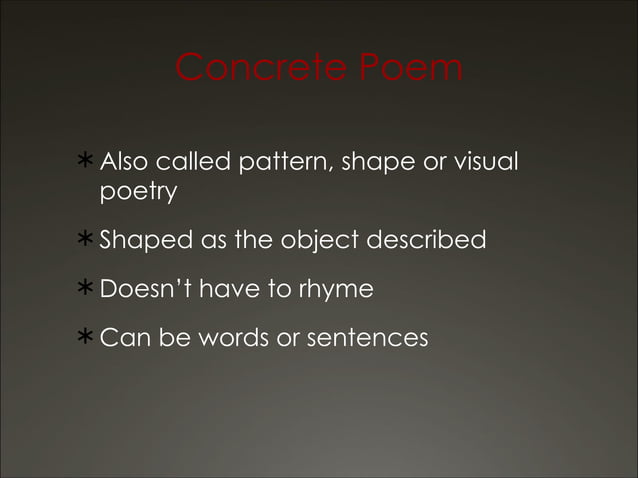 Ppt Poems2 | PPT