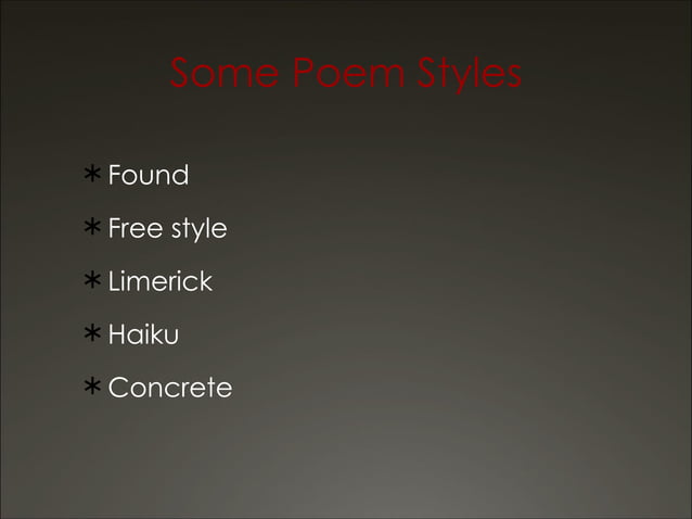 Ppt Poems2 | PPT