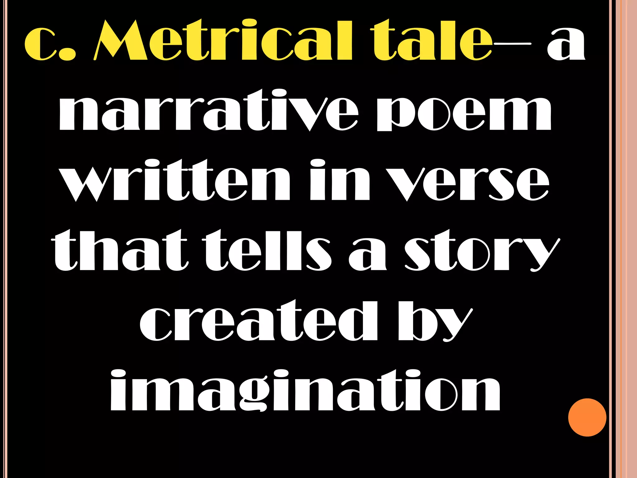 TYPES OF POETRY | PPTX