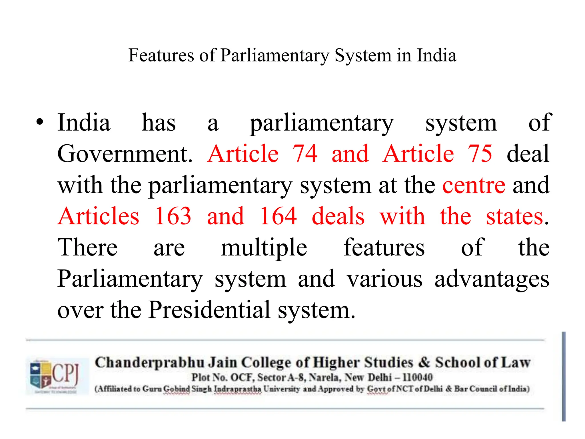 PPT_Political_Science_II_Unit_1_Parliamentary_Form_of_Govt.ppt