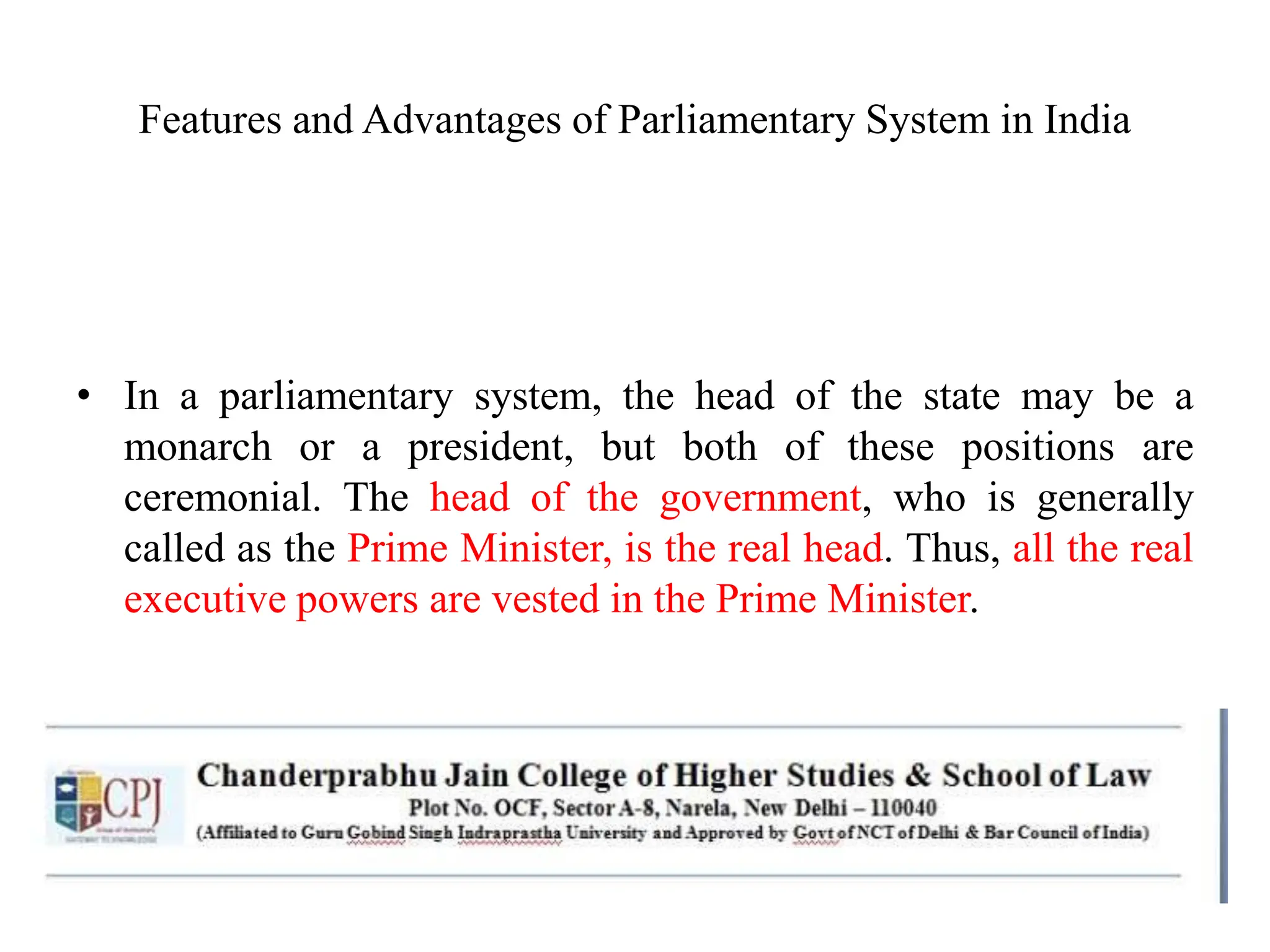 PPT_Political_Science_II_Unit_1_Parliamentary_Form_of_Govt.ppt