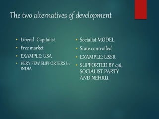 PPT_POLITICS OF PLANNED DEVELOPMENT.ppt