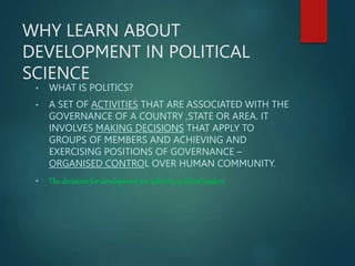 PPT_POLITICS OF PLANNED DEVELOPMENT.ppt