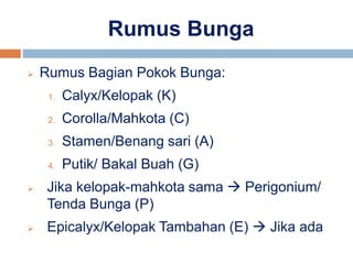 Ppt poltekes diagram dan rumus bunga | PPTX