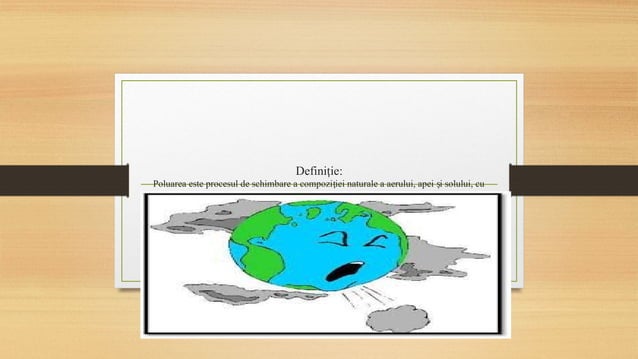 Poluarea mediului inconjurator Prezentare Power Point pentru elevippt ...